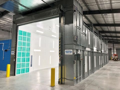 4 Complete Paint Booths Solutions For All Industries | RTT Finishing ...