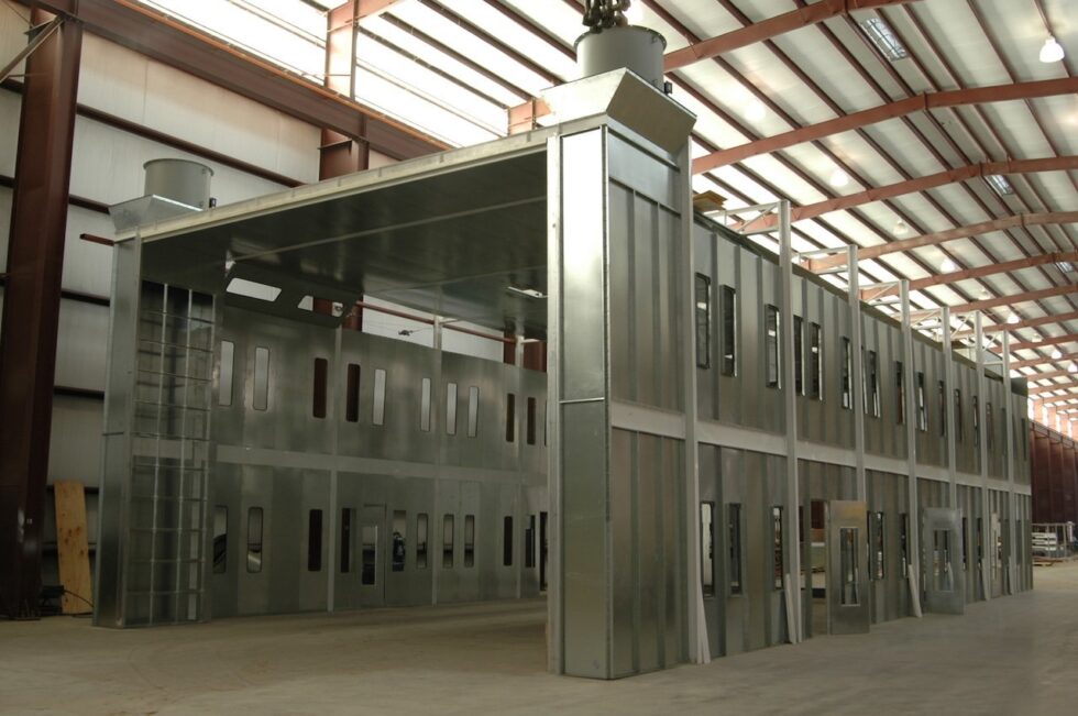 Trucks And Large Equipment Paint Booths | RTT Solutions